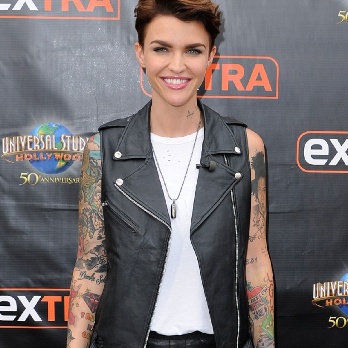 Ruby Rose wears Rocky Rafaela in Hollywood set
